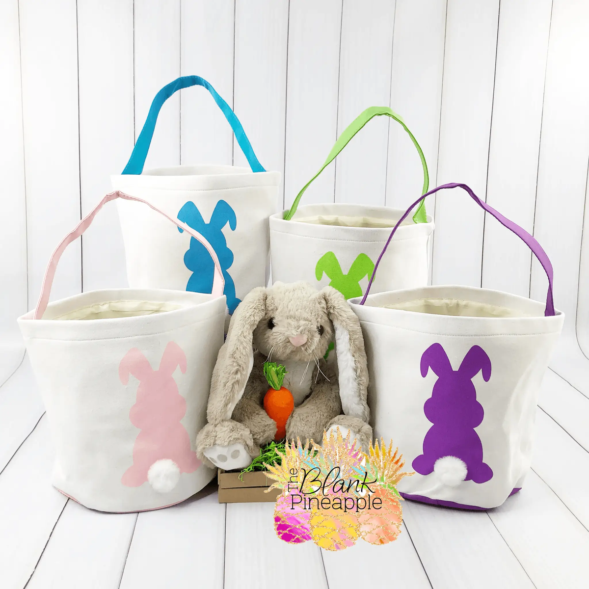 Bunny Easter Bucket – The Blank Pineapple
