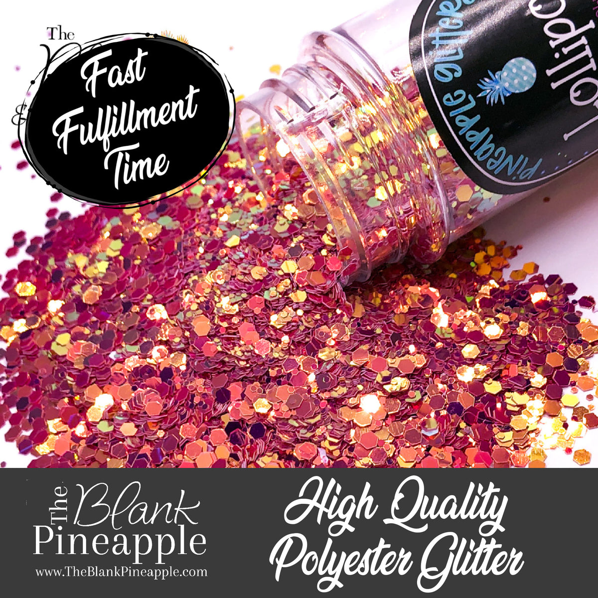 Lollipop Chunky Mix Color Shifting Glitter 2oz Shaker Bottle – The ...