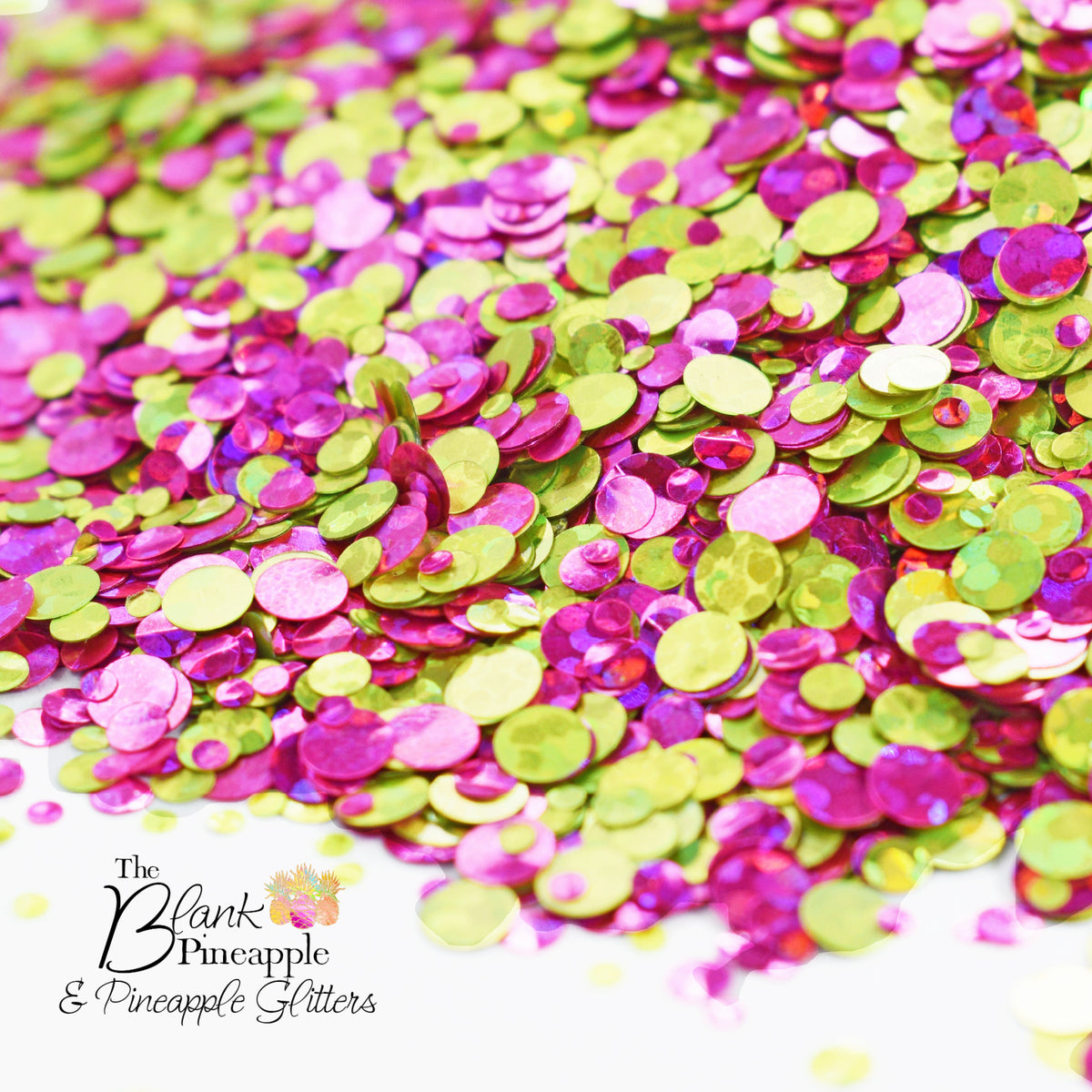 Preppy Mixed Dots, Confetti Polyester Glitter PET - The Blank Pineapple